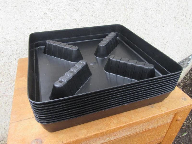Square Farmer Square Elevator Saucer – Extended Seasons Indoor Gardening