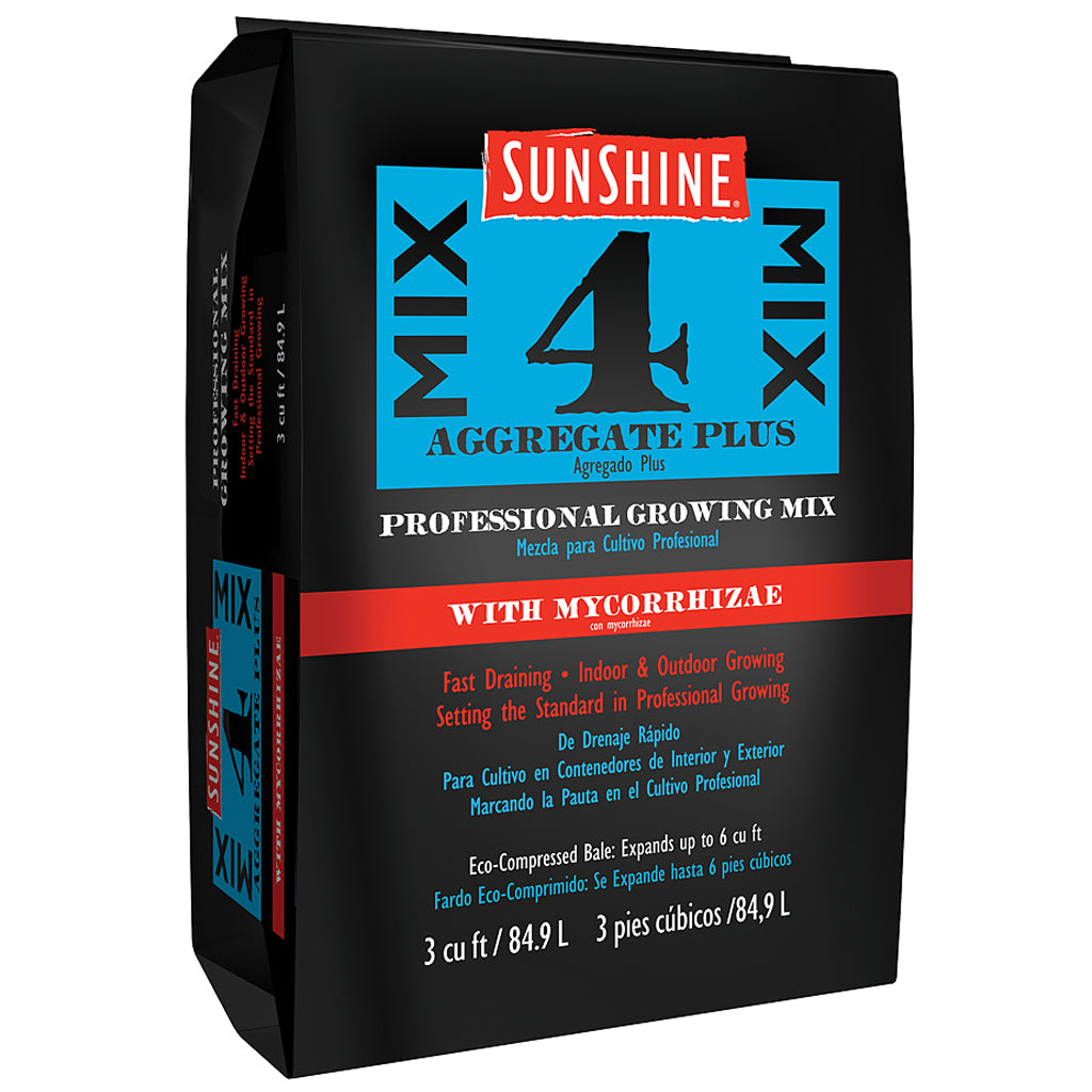 SunGro Sunshine Mix #4 with Mycorrhizae, 3.0 cu ft – Extended Seasons ...